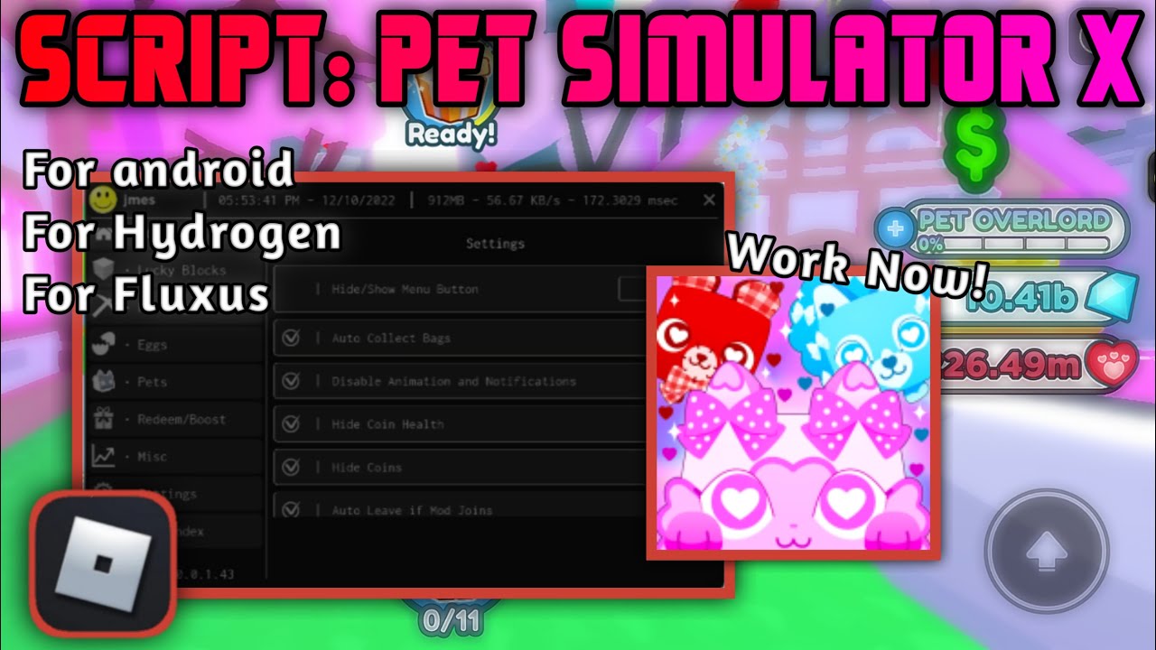 Psx Script Uptade Valentine ️😺|Auto Farm🔥😱|Work Fluxus - YouTube