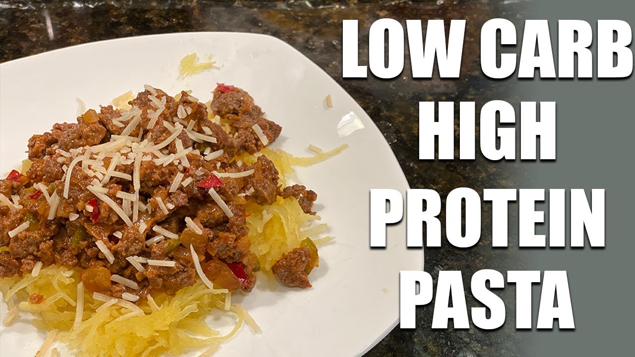 Low Carb High Protein Pasta! Unbelievable Taste - YouTube