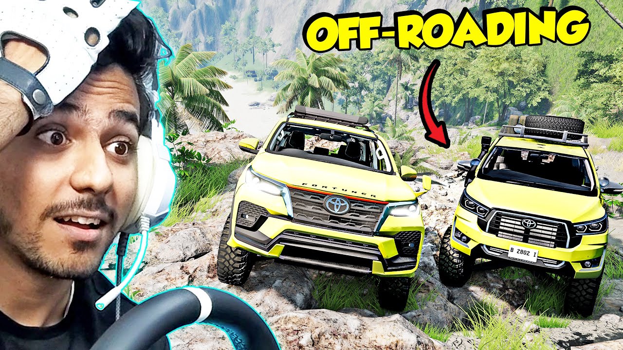 TOYOTA FORTUNER VS TOYOTA INNOVA | OFF-ROAD TESTING | BeamNG - YouTube