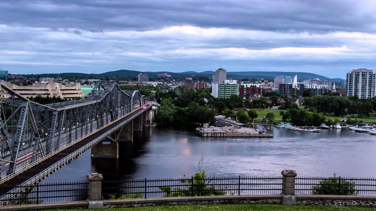 Nepean Point in Ottawa Time Lapse - YouTube