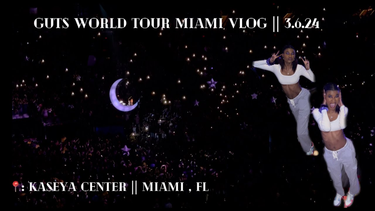 GUTS WORLD TOUR MIAMI VLOG || KASEYA CENTER || 3.6.24 - YouTube