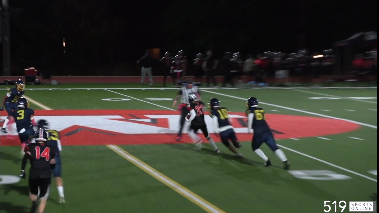 HWDSB Senior Football - Saltfleet Storm vs Waterdown Warriors - YouTube