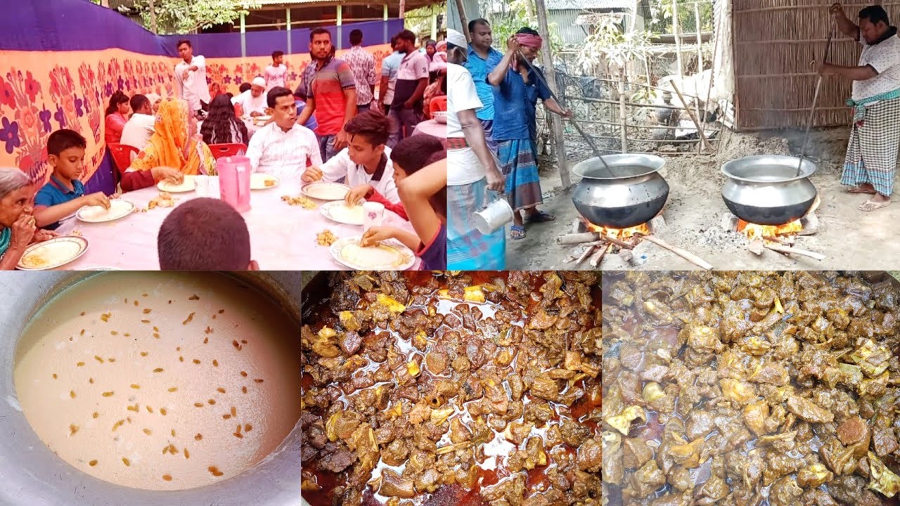 traditional village wedding ceremony cooking video- Village ceremony ...