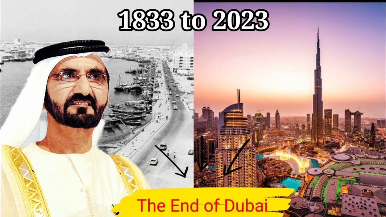 How Dubai was made 🇦🇪 | Dubai 1833 to 2023 || Dubai history - YouTube