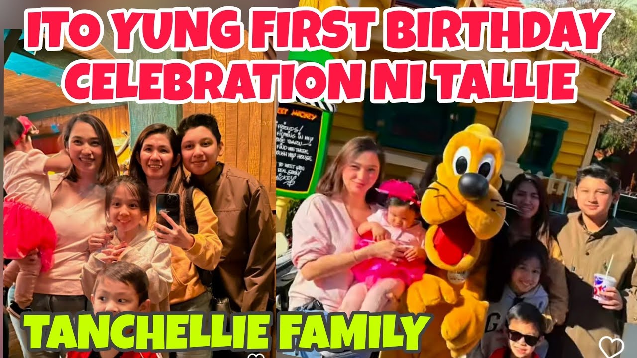 TANCHELLIE FAMILY UPDATE | GANITO PALA NILA PINAGDIWANG ANG 1ST ...