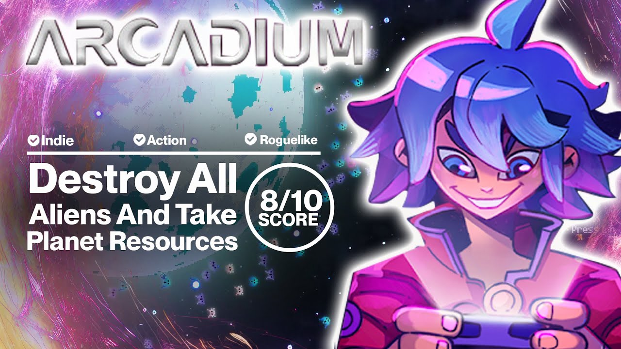 Arcadium - Space Odyssey [Demo] A SUPER FUN Pixel Art Bullet Hell Style ...