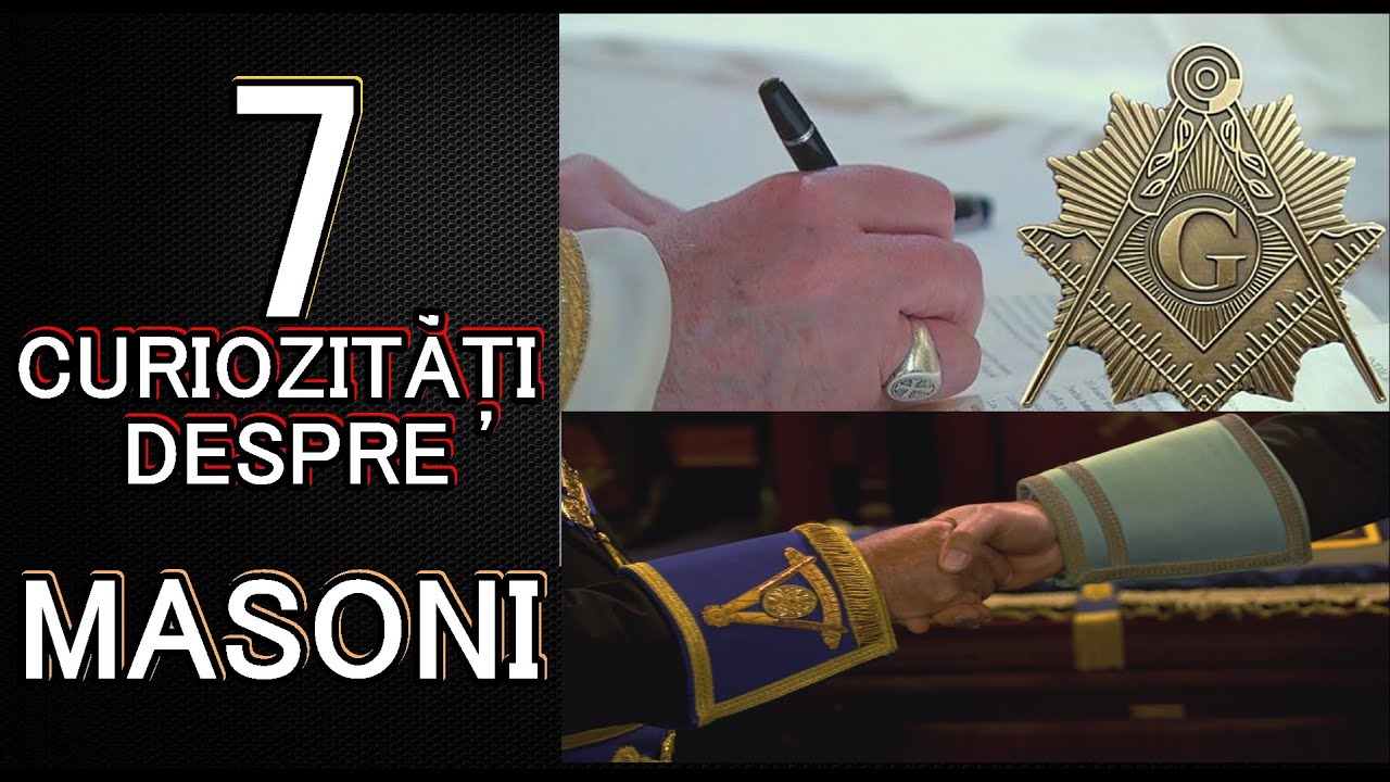 7 Curiozități despre FRANCMASONERIE - YouTube