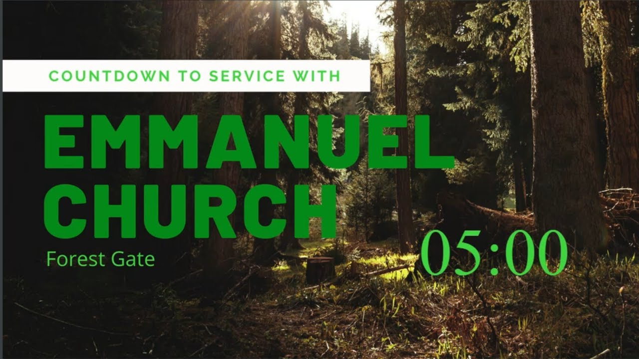 Service with Emmanuel Church, Forest Gate - 12th September 2021 - YouTube