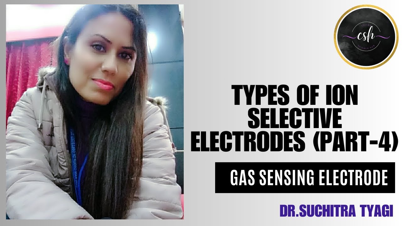 Types of ion selective electrodes: Part-4 (Gas sensing electrode) - YouTube