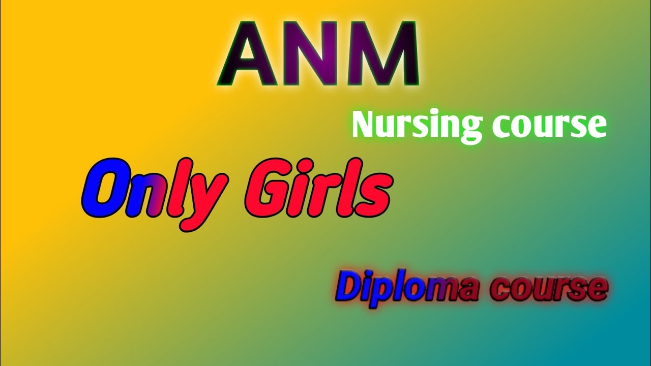 A N M nursing course |Anm nursing course details in Hindi/Anm nursing ...
