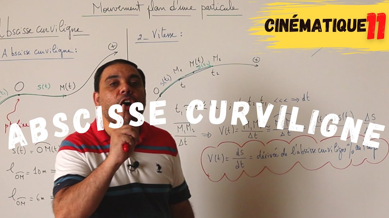 Cinématique 11 (BAC-I-S): Abscisse curviligne - YouTube