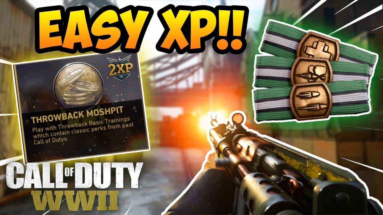 Call of Duty WW2 Throwback Playlist (CoD WW2 Best Class Setup!) - YouTube