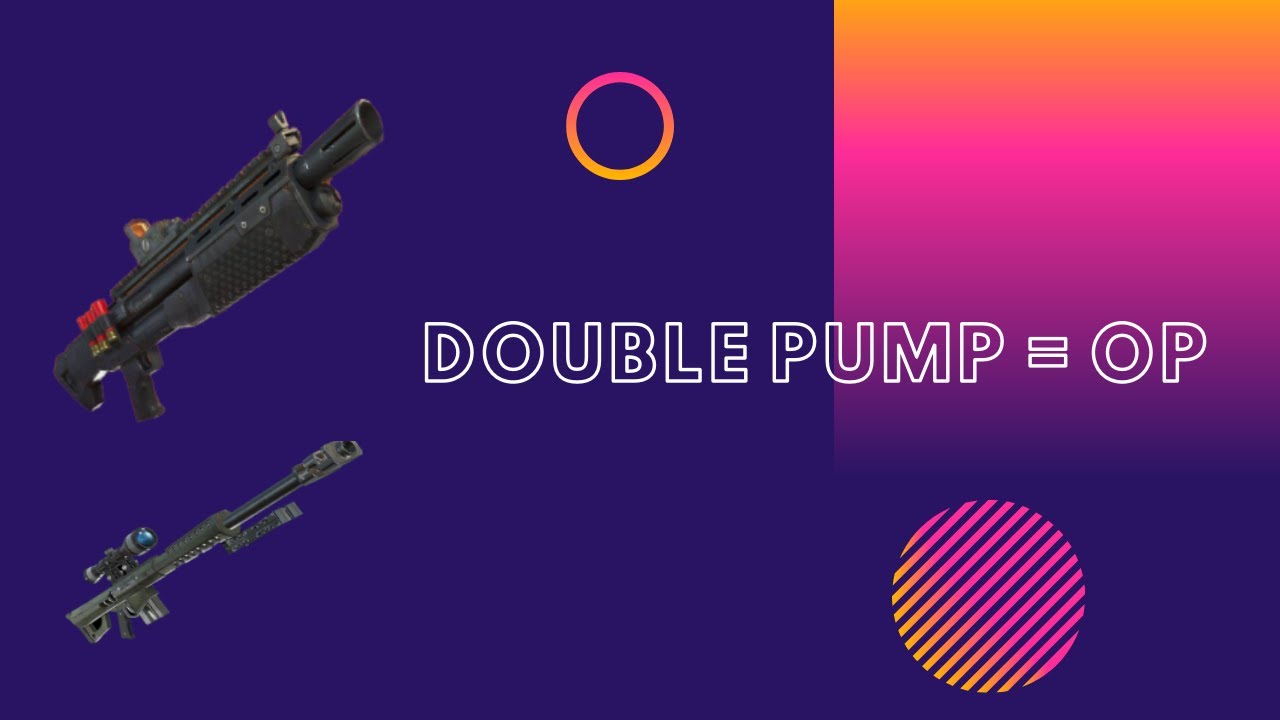 OUR OP VERSION OF THE DOUBLE PUMP | 1v1.LOL - YouTube