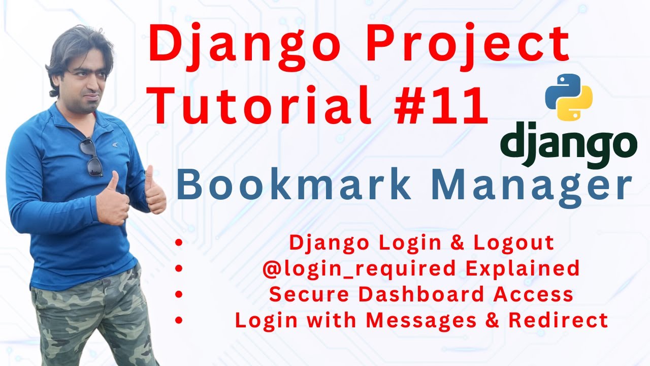 Django Project Tutorial #11 | Login, Logout & Dashboard Access using login_required | Hindi ...