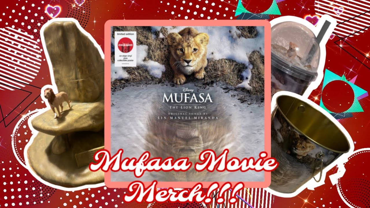 Opening the Target Exclusive Mufasa Vinyl and Other Mufasa Merch! - YouTube