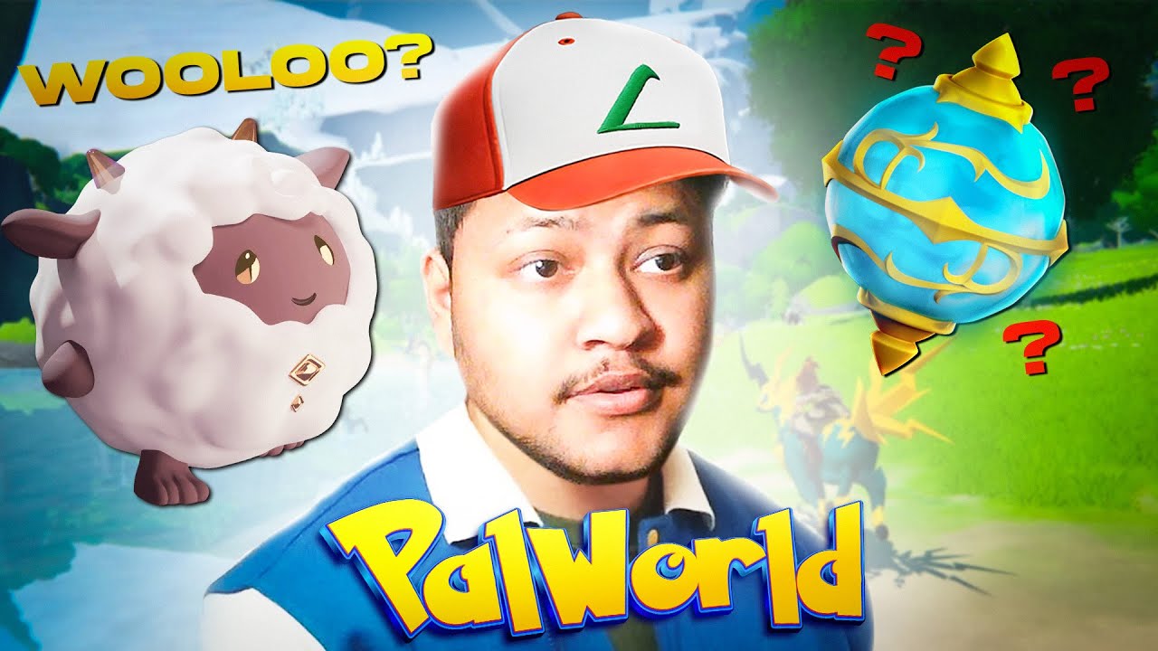 I TRIED PALWORLD AND... - YouTube