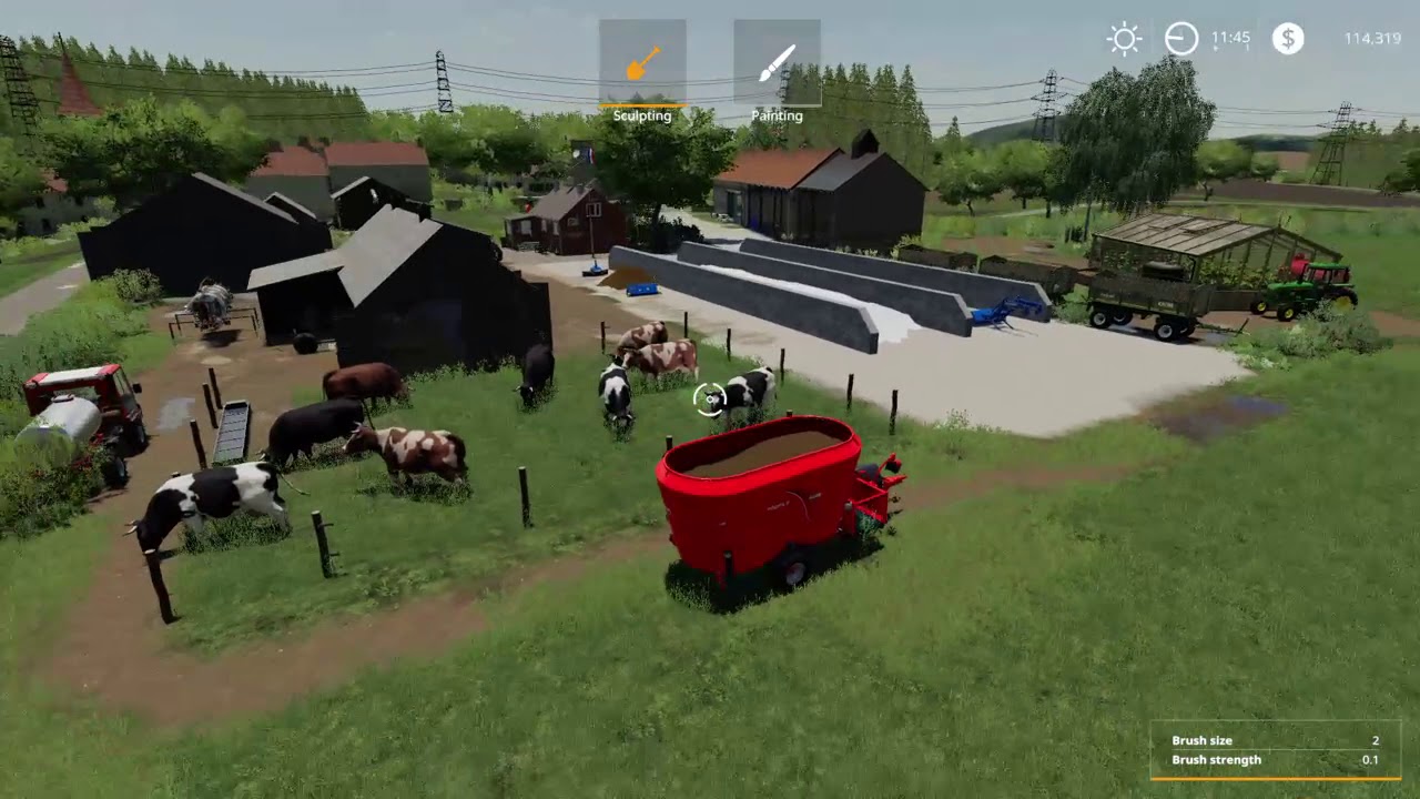 Farm Tour - Farming Simulator 19 - YouTube