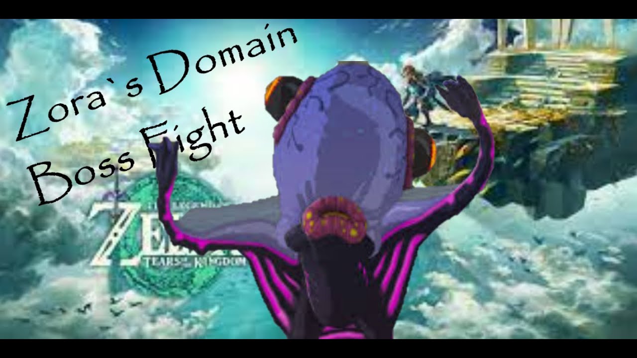 Zora`s Domain BossFight!! Zelda Totk - YouTube