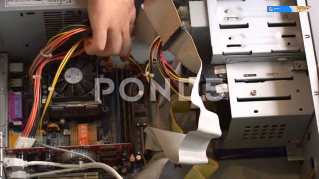 Removing the RAM from a Motherboard - Stock Footage / Royalty Free ...