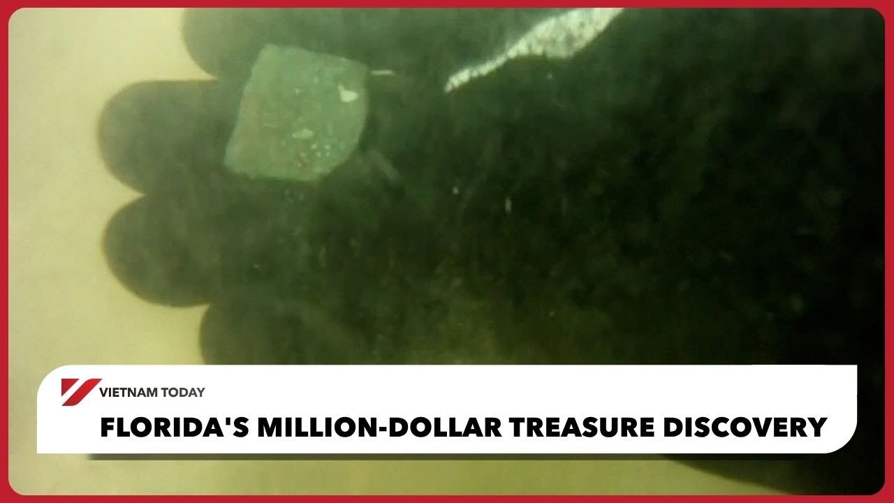Florida's million dollar treasure discovery| Vietnam Today - YouTube