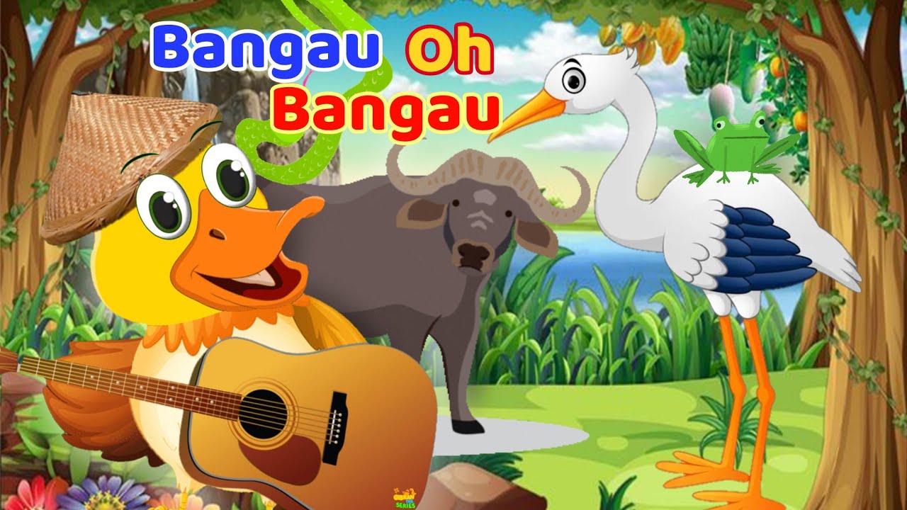 Bangau Oh Bangau || Lagu Anak || Animasi Bebek Petani - YouTube