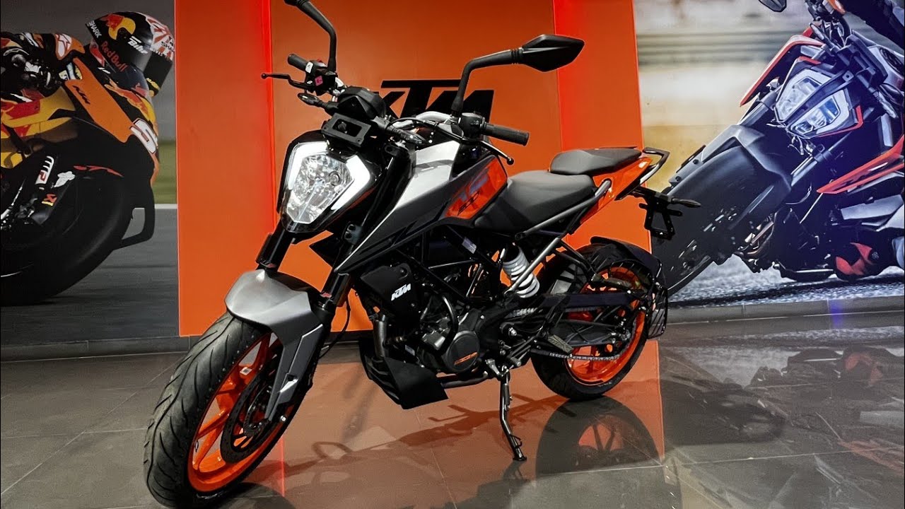 KTM Duke 200 New Model 2022 | Short Exhaust, Mileage, On Road Price ...