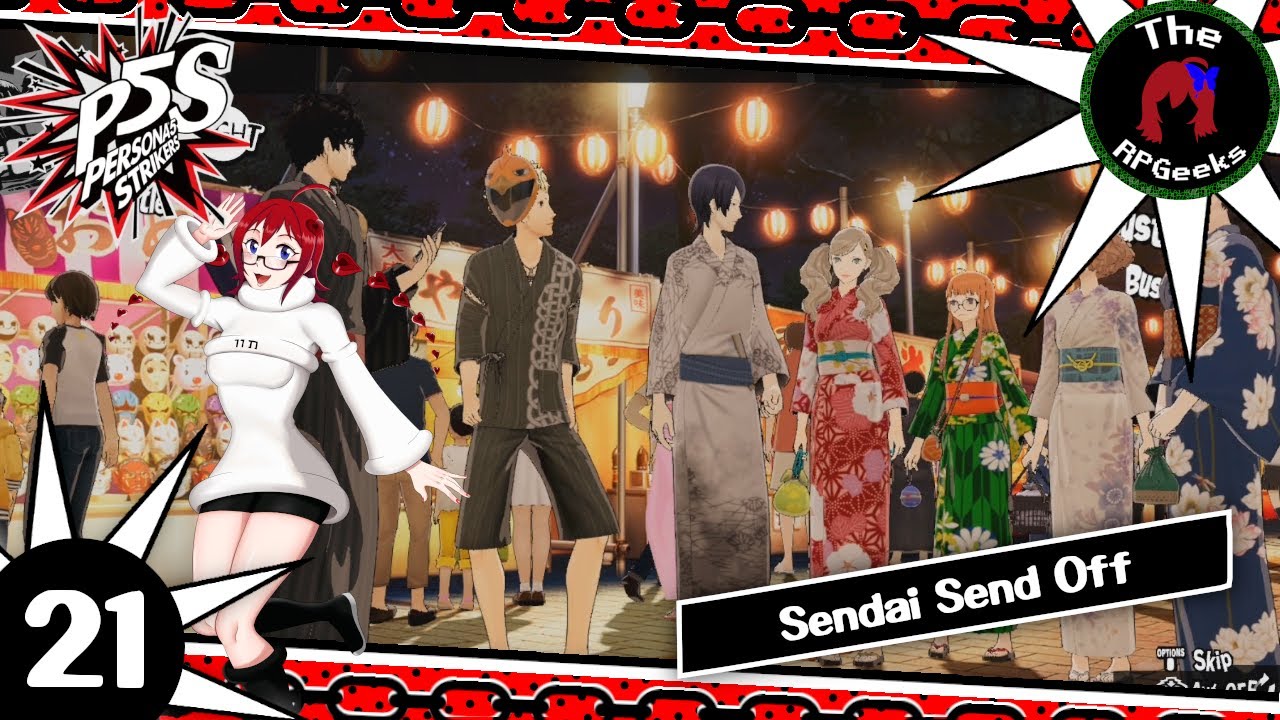 Sendai Send Off - Persona 5 Strikers - Episode 21 - YouTube
