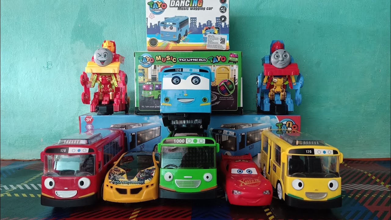 Bus Tayo, Tayo oleng, Kereta Thomas, Thomas and Friends, lightning ...