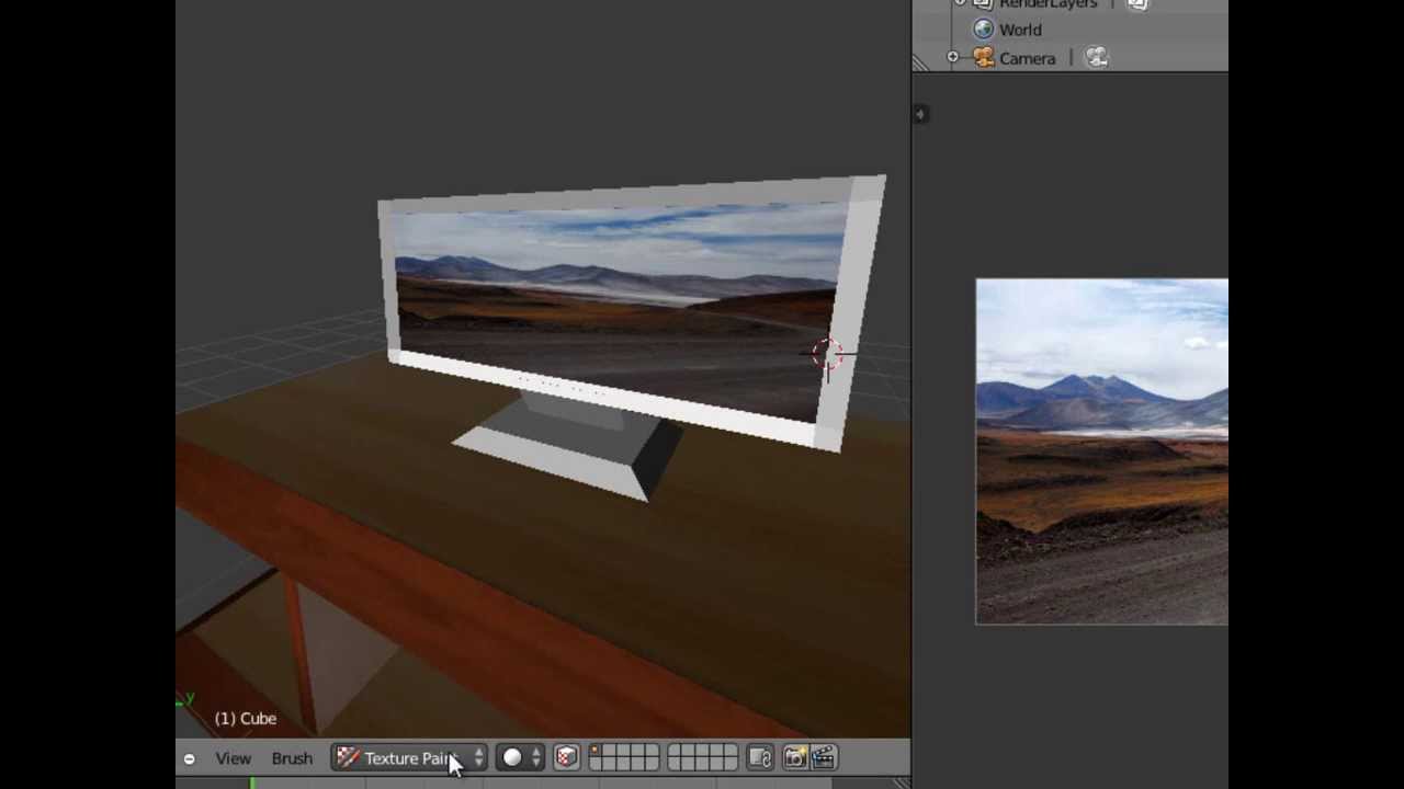 Blender Como Criar uma Televisão - YouTube
