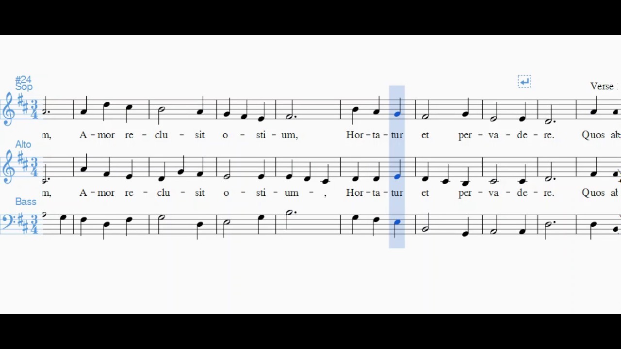 Cor Dulce, Cor Amabile SAB v2 - YouTube