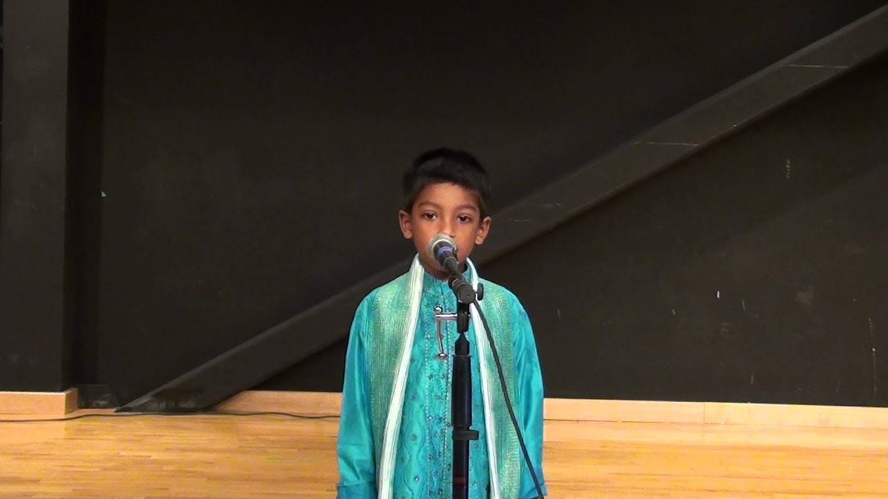 Rajarshi Mandal performing Poet Sukumar Ray's "Abak Kando" - YouTube