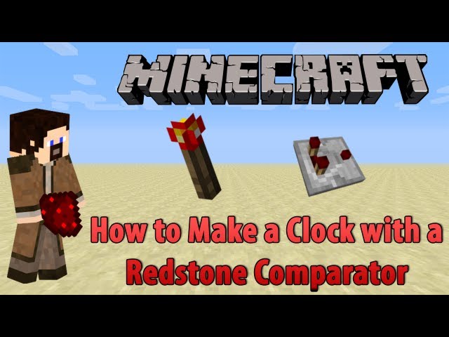 Redstone Comparator Clock