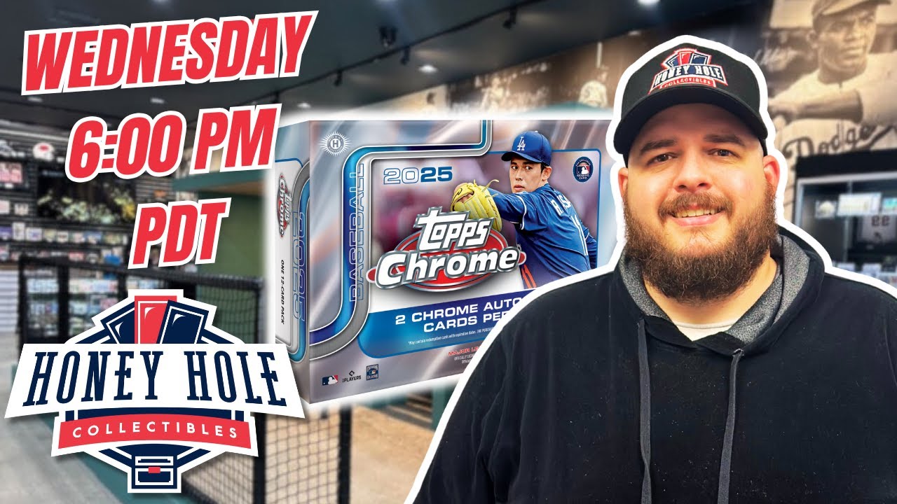 TOPPS CHROME ALL NIGHT LONG w/ Jacob!! 7.23.25 - YouTube