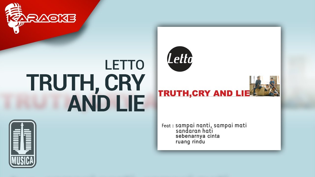 Letto - Truth, Cry And Lie (Official Karaoke Video) - YouTube