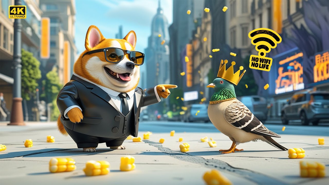 What happens when a spy corgi has his food delivery cut off? - YouTube