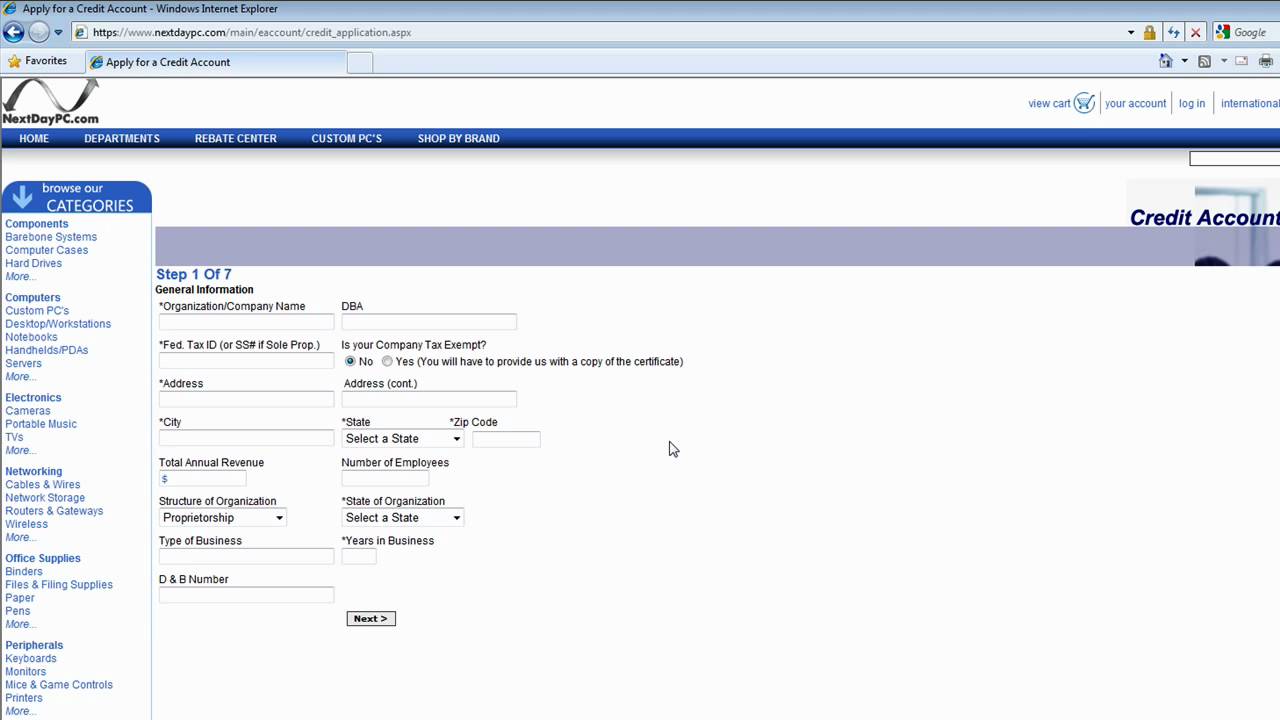 Net 30 Application - YouTube