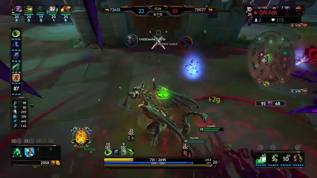 Smite Cthulhu gameplay - YouTube