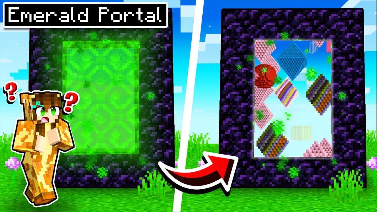What's INSIDE the EMERALD PORTAL? - YouTube