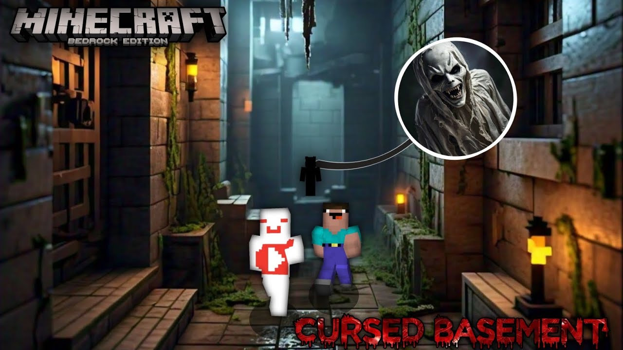cursed basement horror story || Minecraft horror story || @DefusedDevil ...
