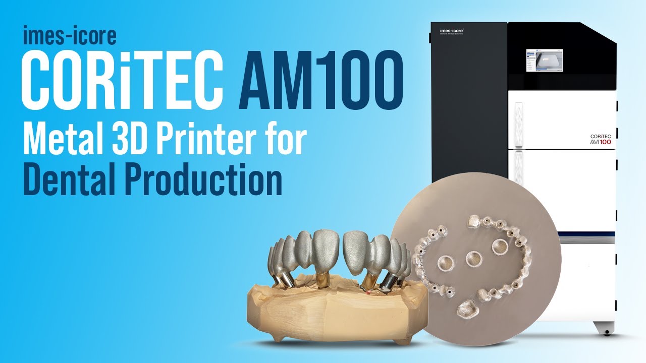 CORiTEC® AM100 from imes-icore® | Metal 3D Printing for Dental Labs ...