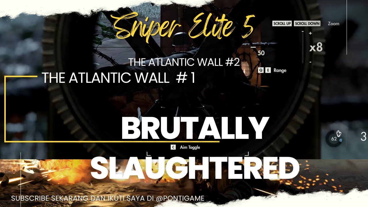 Sniper Elite 5 | The Atlantic Wall part 2 | eagle stone 1 - YouTube