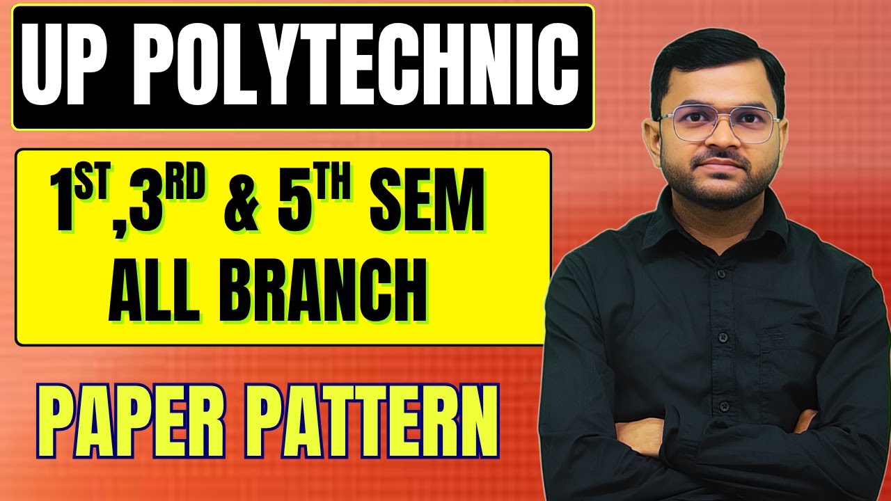 📢 UP Polytechnic Exam Date 2025 Out ll 1st, 3rd & 5th SEM.-All Branch ...
