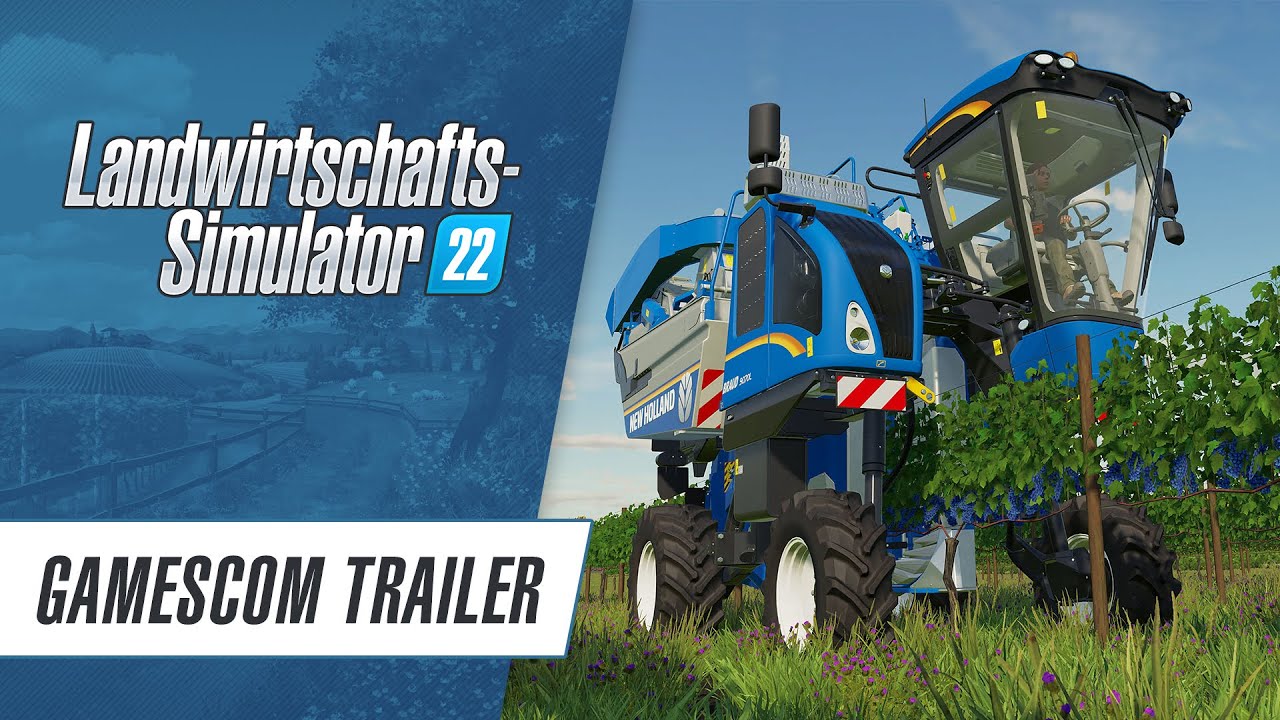Landwirtschafts-Simulator 22: Erster Gameplay Trailer - YouTube