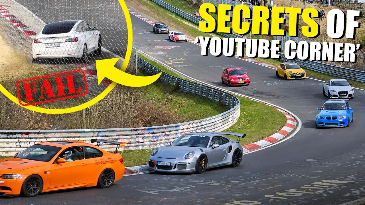 Behind The Scenes ACTION at the Nürburgring's FAMOUS "YouTube Corner ...