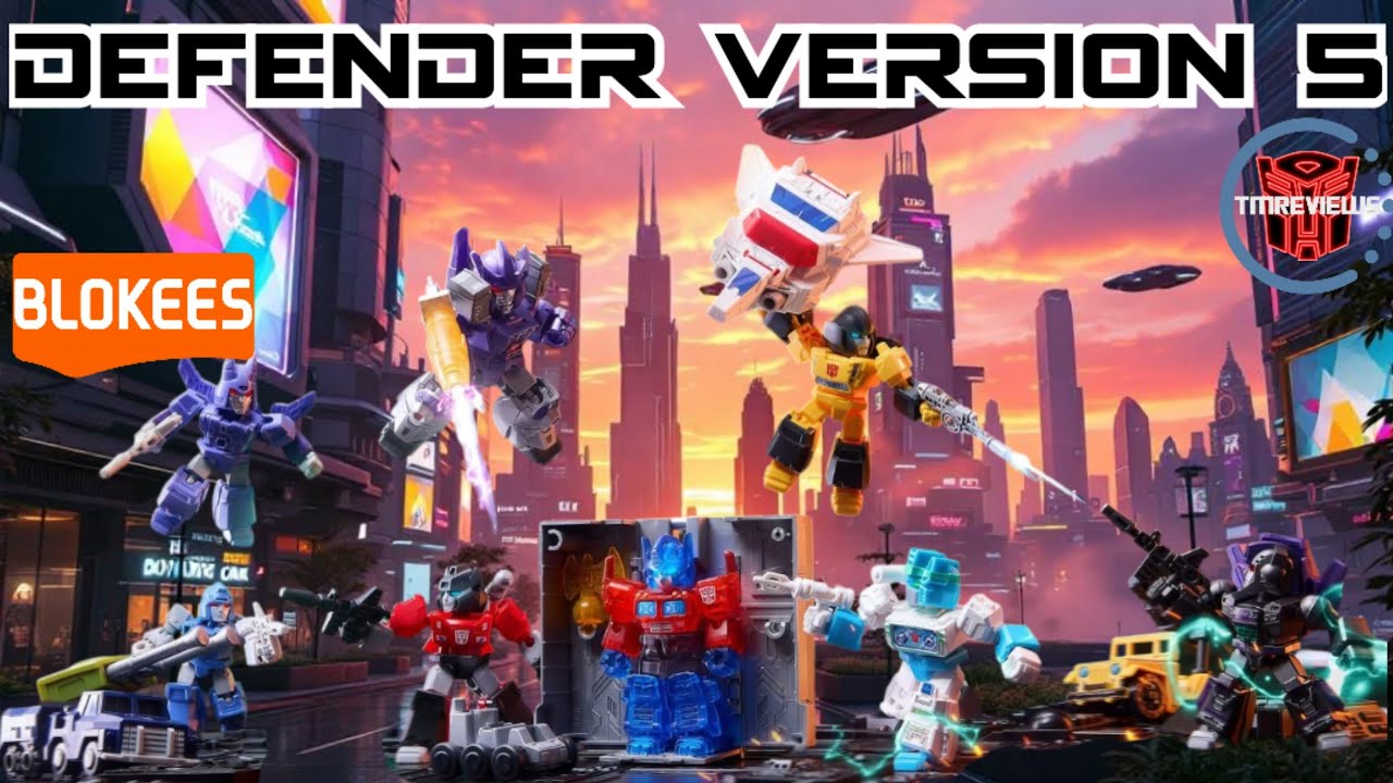 Unboxing, Build & Review: @Blokees Transformers Defender Version 05 ...