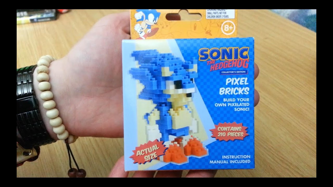 Pixel Bricks - Sonic the Hedgehog - Build-It Review - YouTube