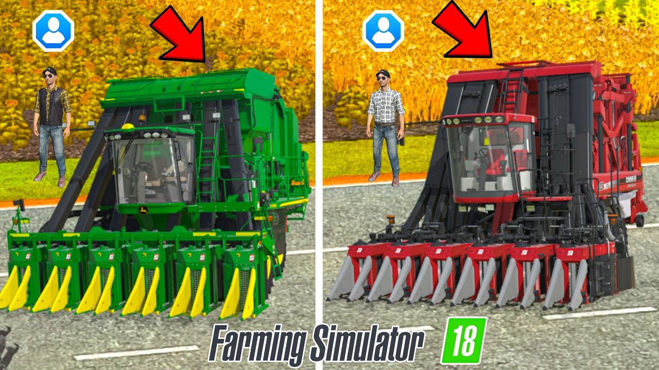 new harvest unlocke in fs18 gameplay in mobile 📲 l fs18 multiplayer ...