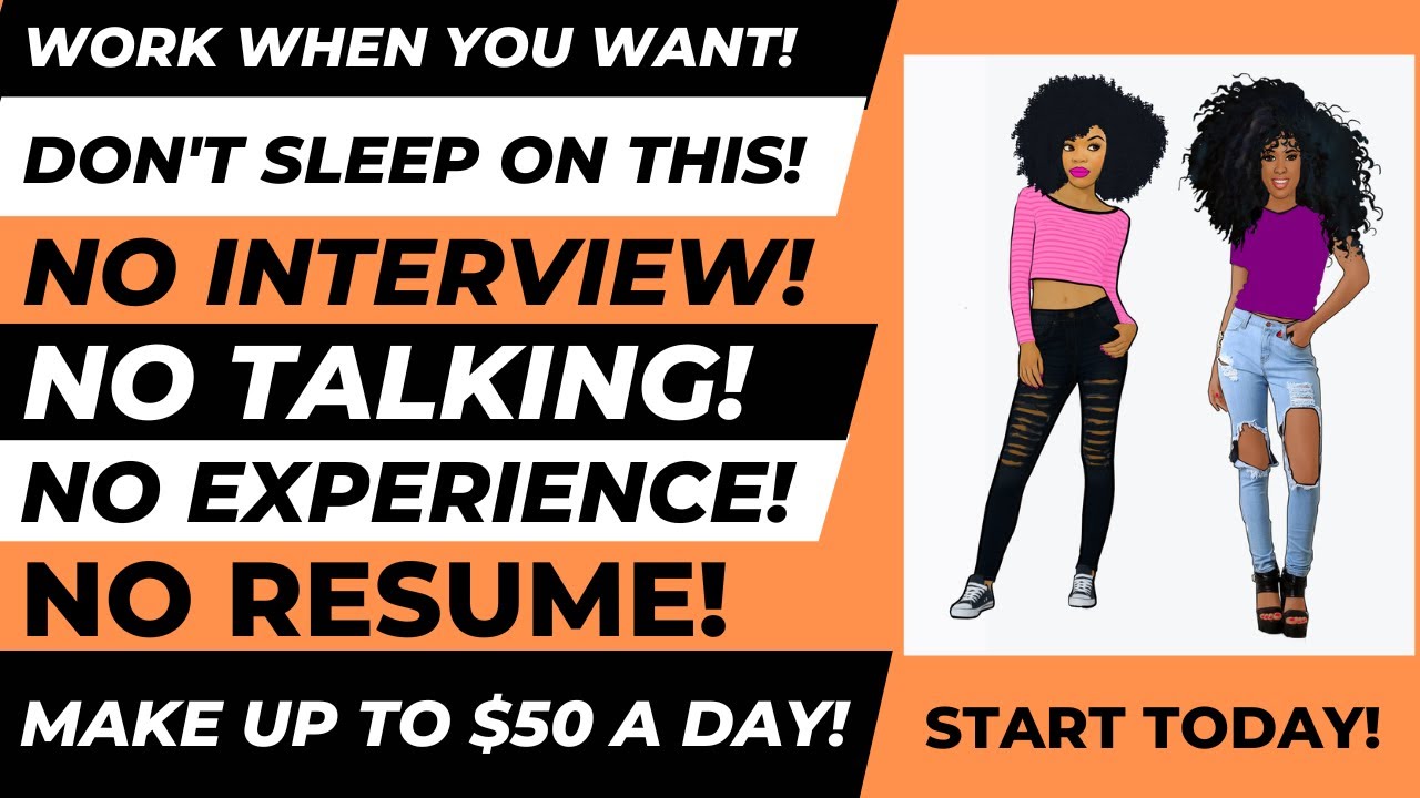 Don't Sleep On This Site Sign Up Now Work When You Want No Talking Work ...