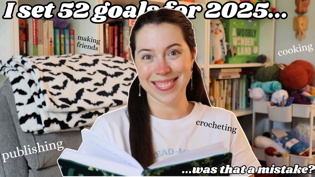 trimester goal check-in 💫 52 in '25! - YouTube