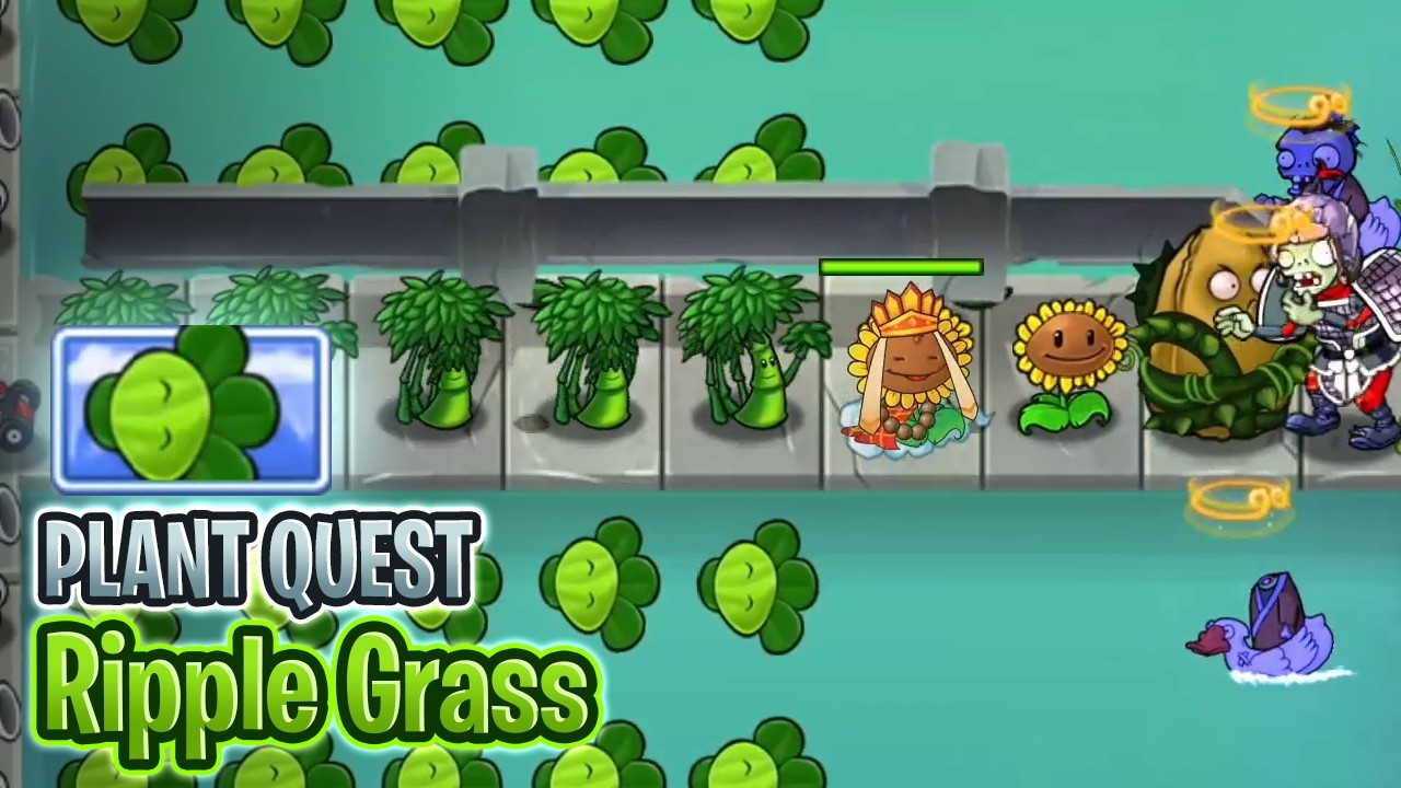 🌊 Ripple Grass 🌿 | PvZ Ultimate - YouTube